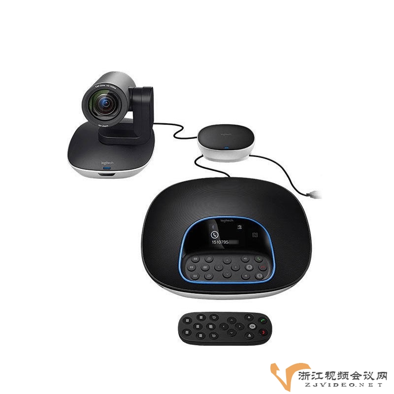 罗技 Logitech CC3500e 商务高清视频会议专用摄像头_摄像机_浙江视频会议网